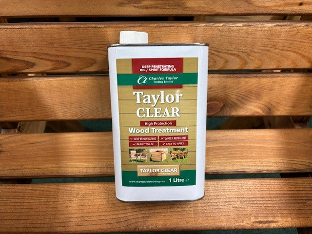 HB280 - 1L Taylor Clear Wood Treatment – Charles Taylor Trading Ltd